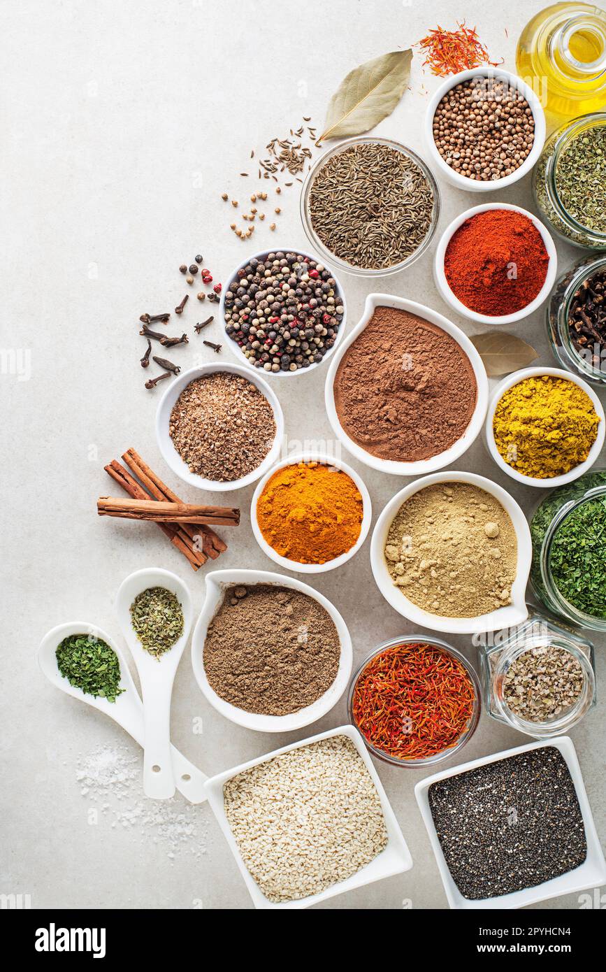 Herb and spice Stock Photo - Alamy