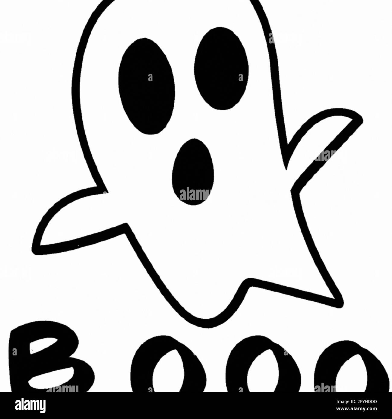 Ghostly vision in white robes scream and fly on white background. Ghost ...