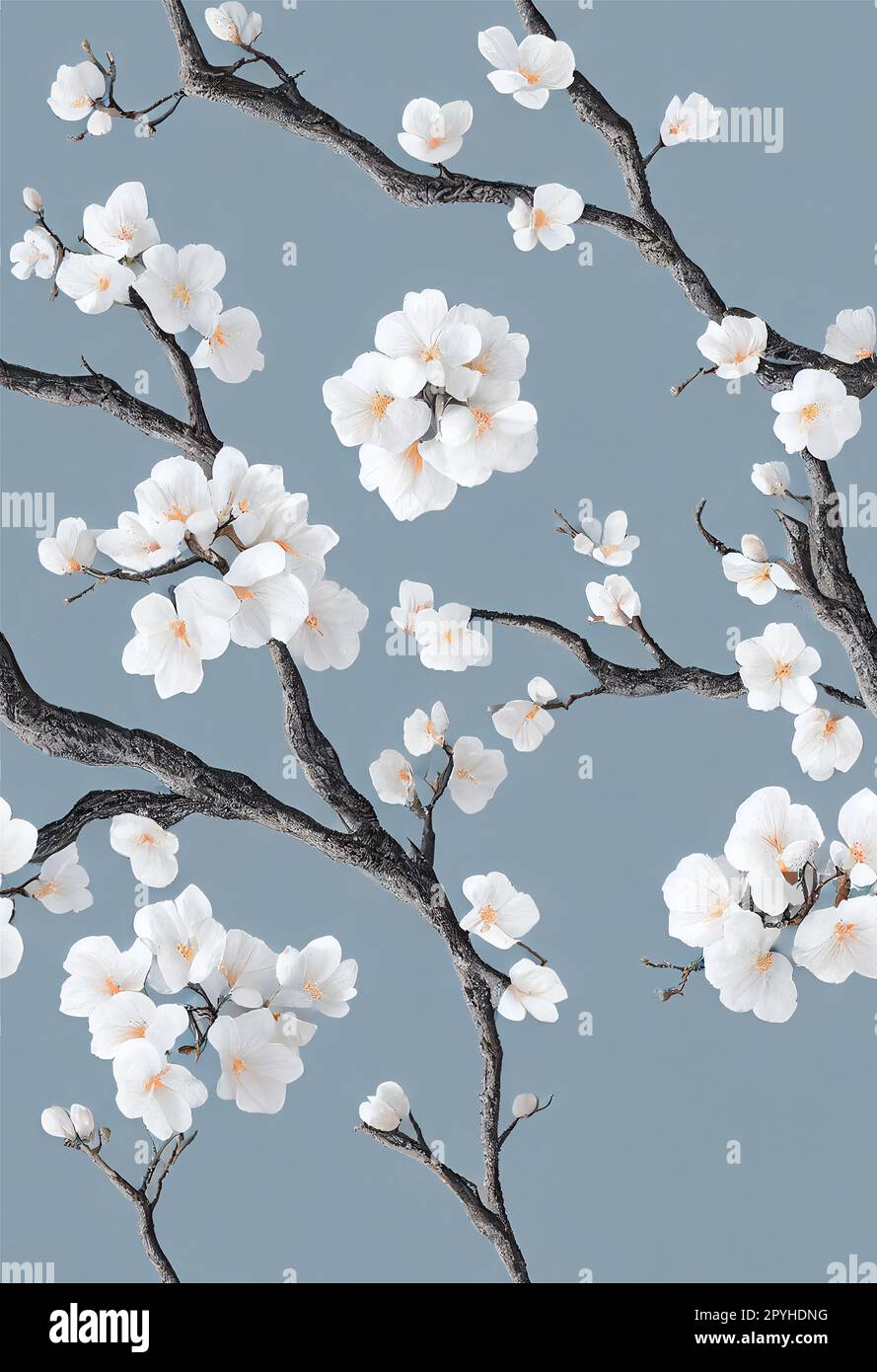 3d spring sakura flower hi-res stock photography and images - Alamy