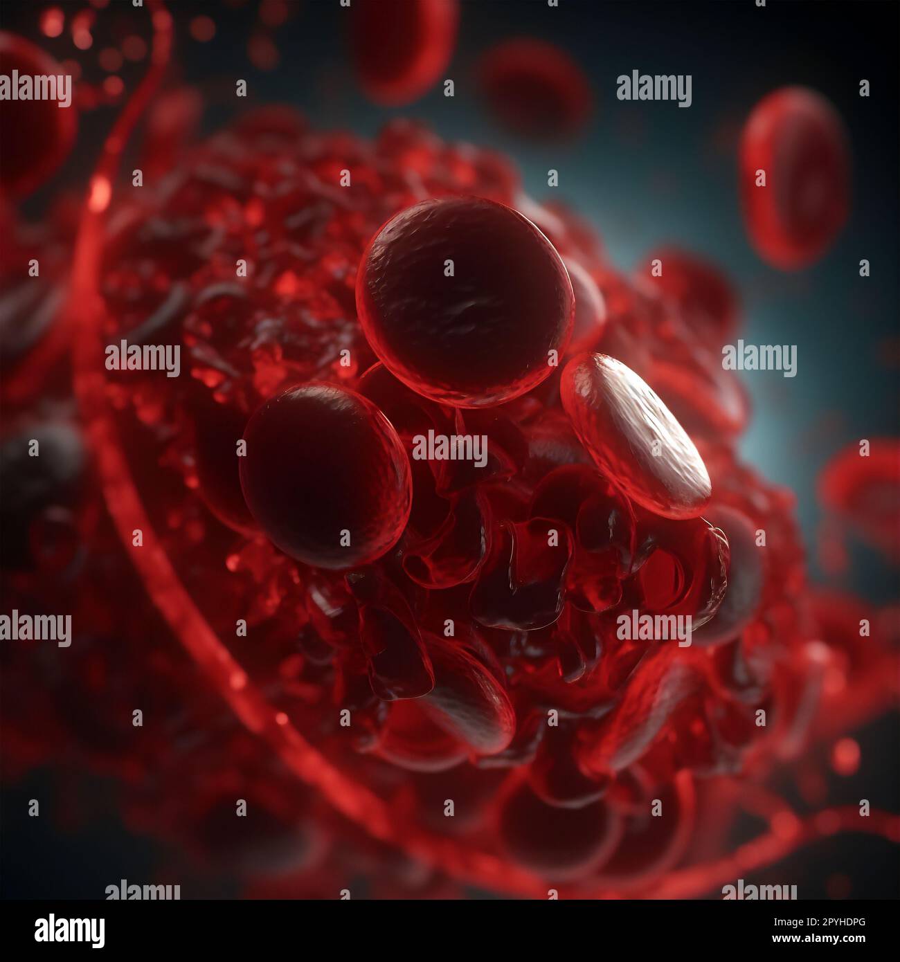 Flow of blood Stock Photo - Alamy