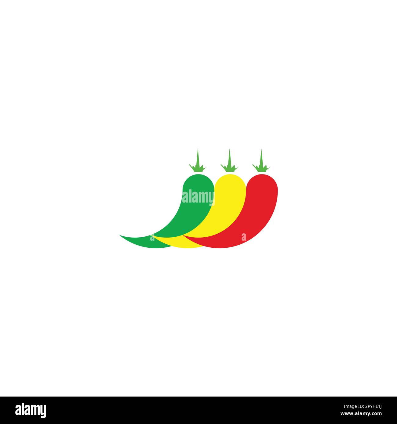 Letter m chili, geometric symbol simple logo vector Stock Vector Image ...