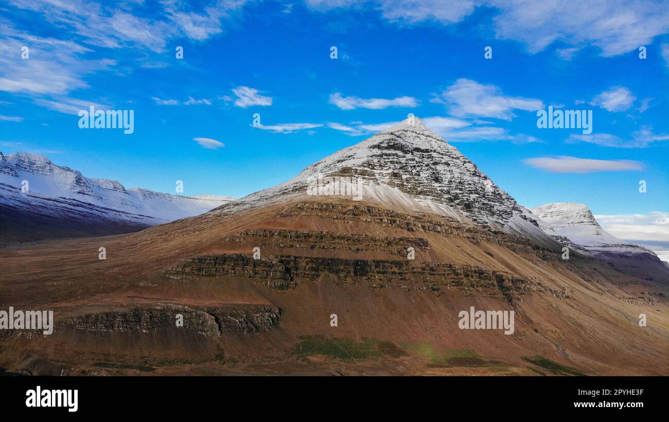 The Bulandstindur, or Pyramid mountain in Iceland Stock Photo - Alamy