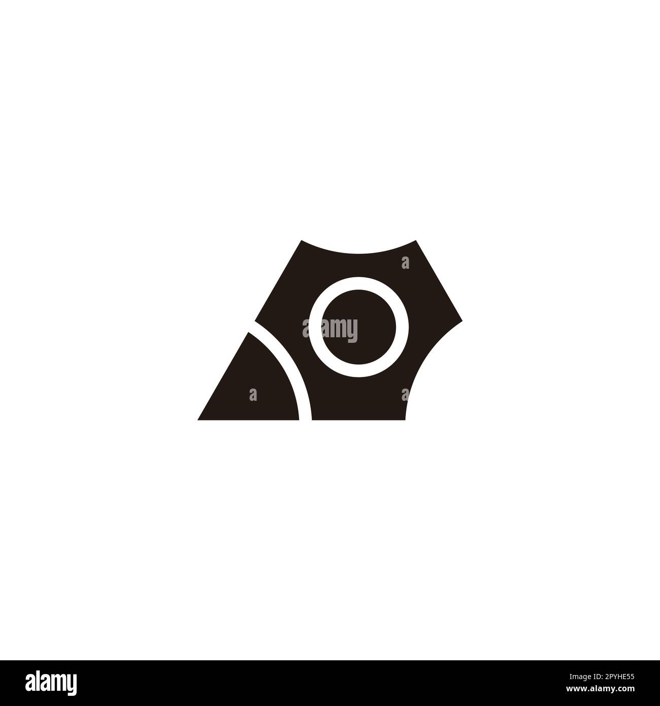 Pen, tip, simple, geometric symbol simple logo vector Stock Vector ...