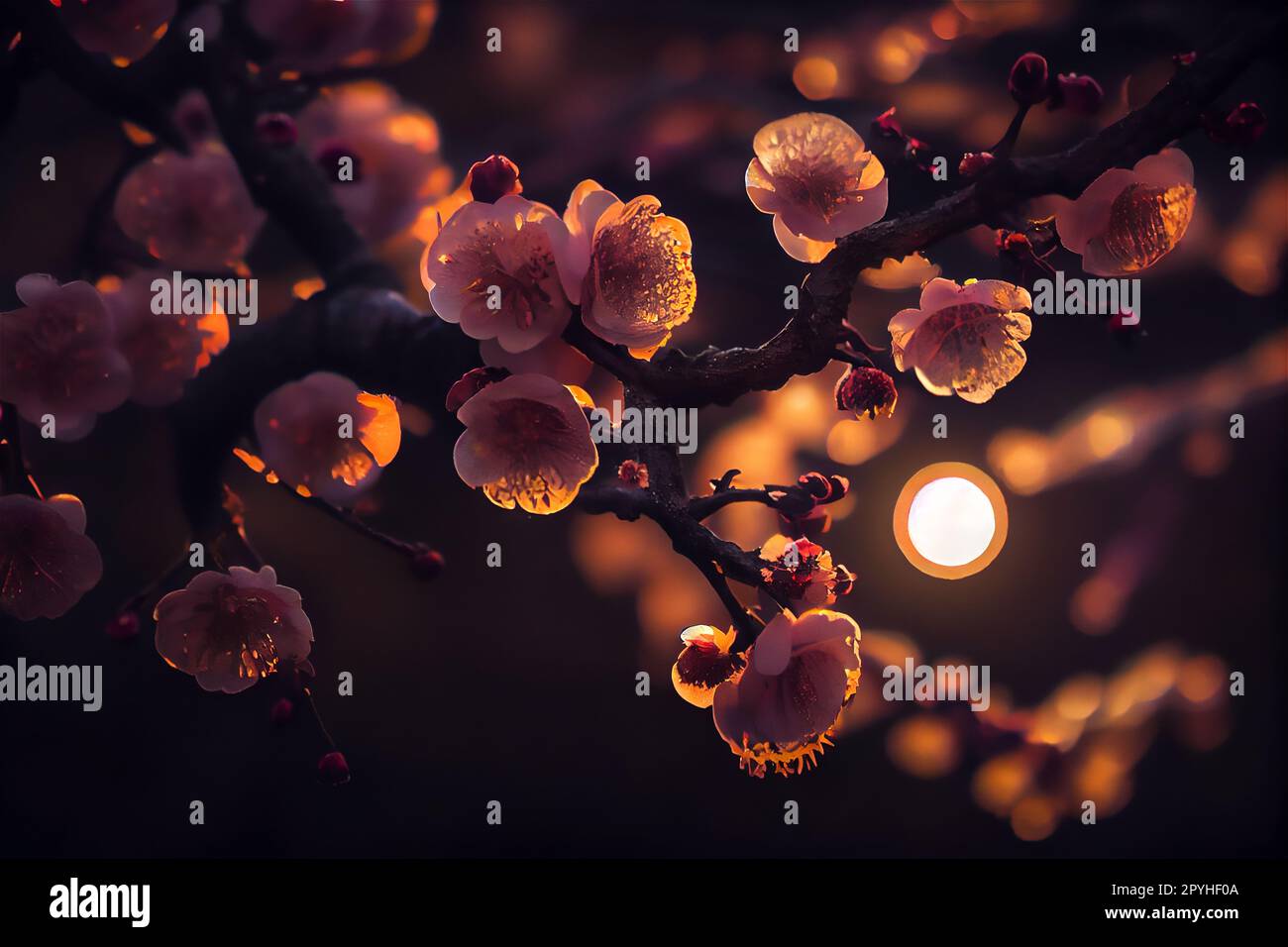 Fruit blooming branch hi-res stock photography and images - Alamy