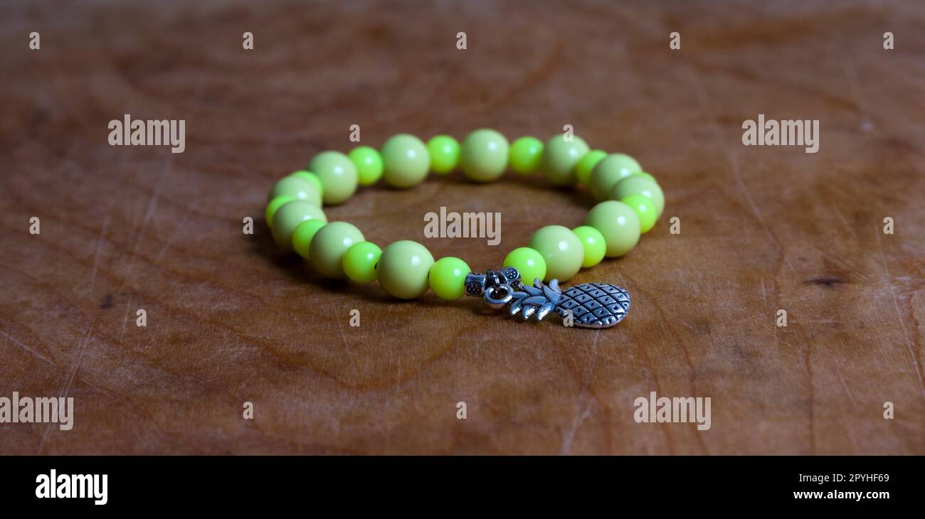 Bead bracelet hi-res stock photography and images - Alamy