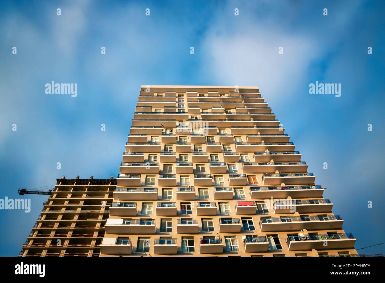 Residential building in Batumi city. Batumi. Georgia Stock Photo - Alamy