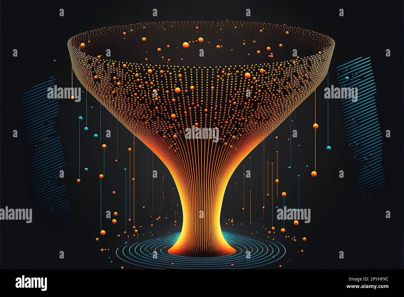 Big data visualisation hi-res stock photography and images - Alamy