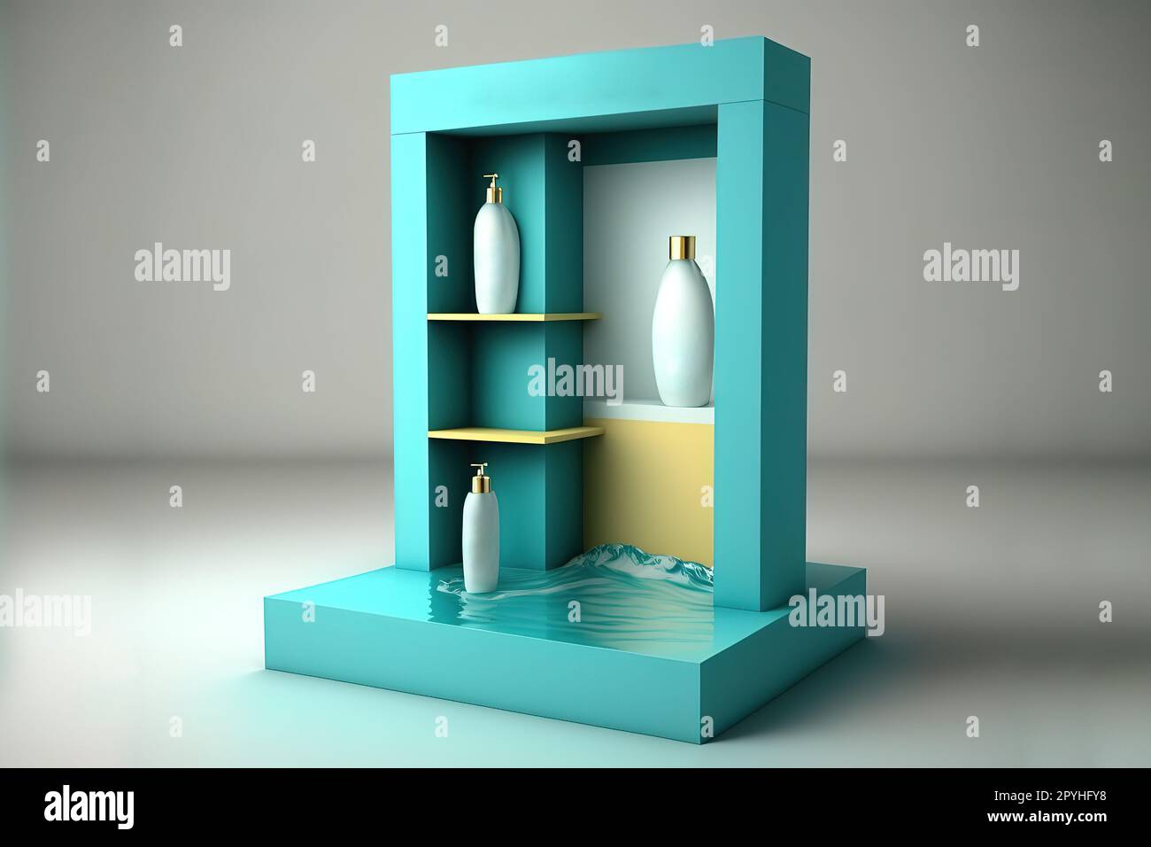 Realistic product showcase hi-res stock photography and images - Alamy