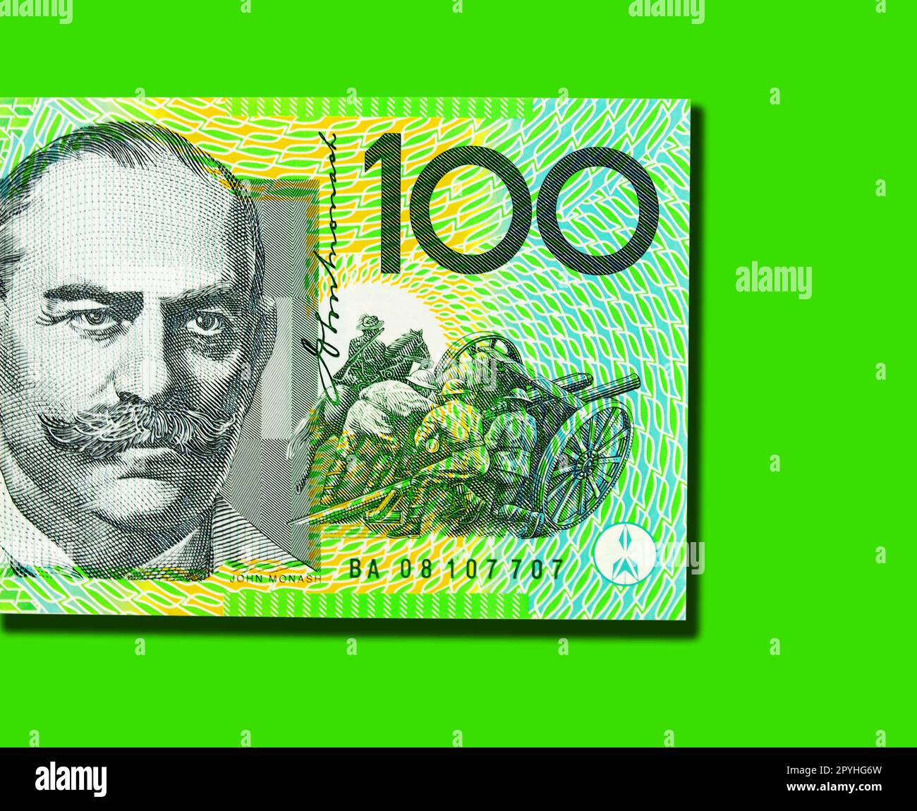 Australian 100 dollar note hi-res stock photography and images - Alamy