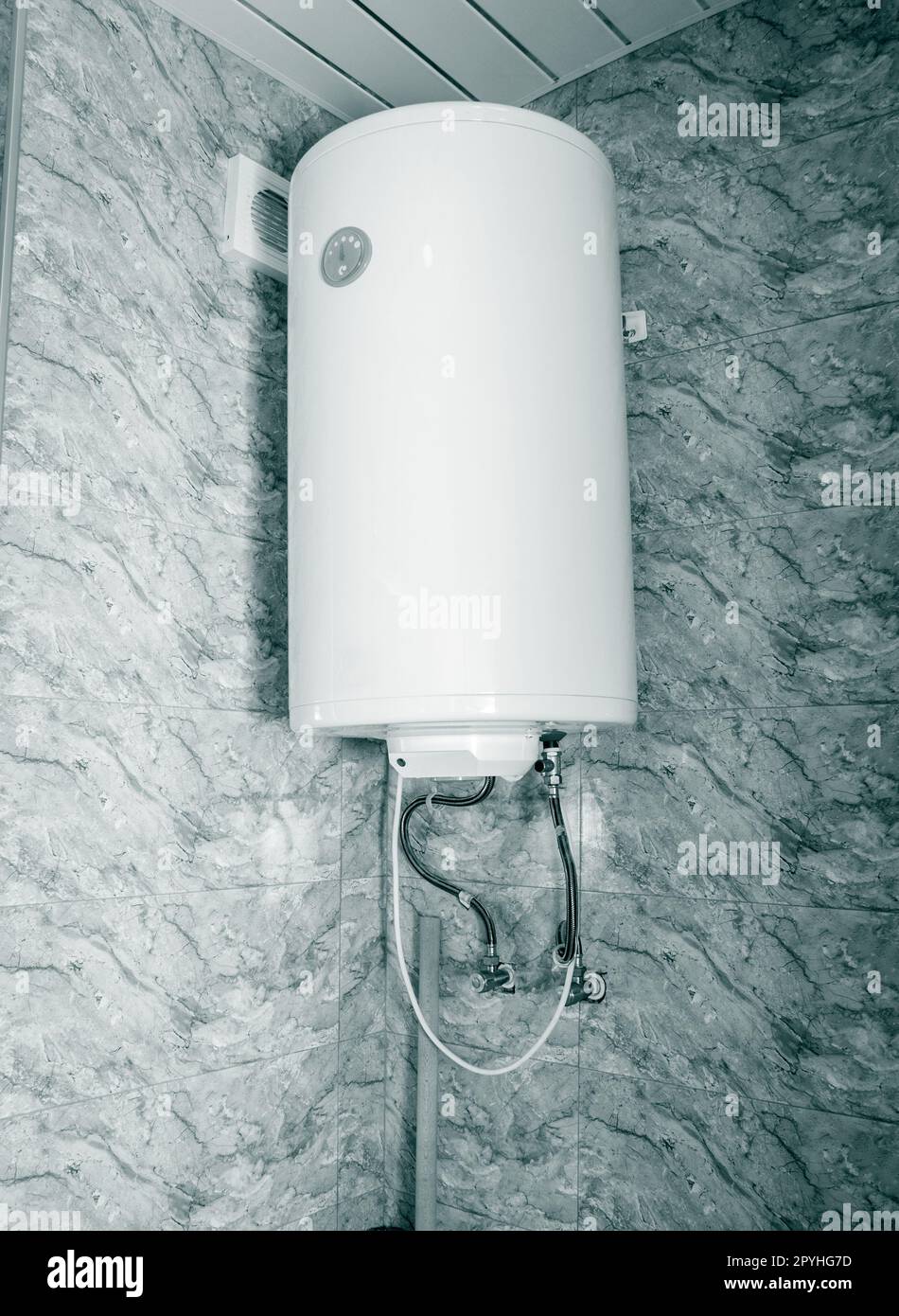 Hot water boiler in hi-res stock photography and images - Alamy