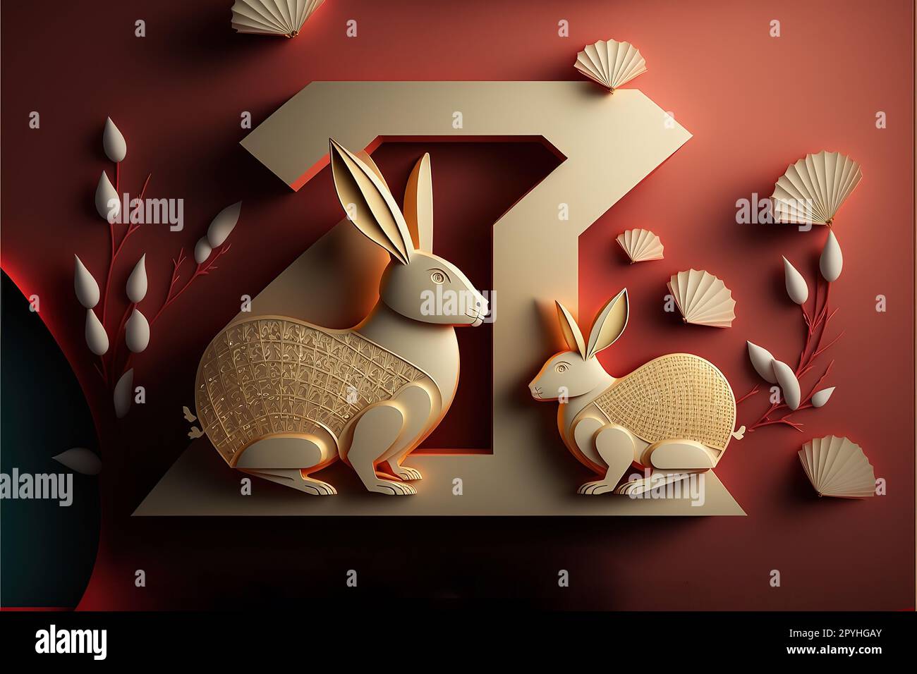 3d Model Rabbit Den