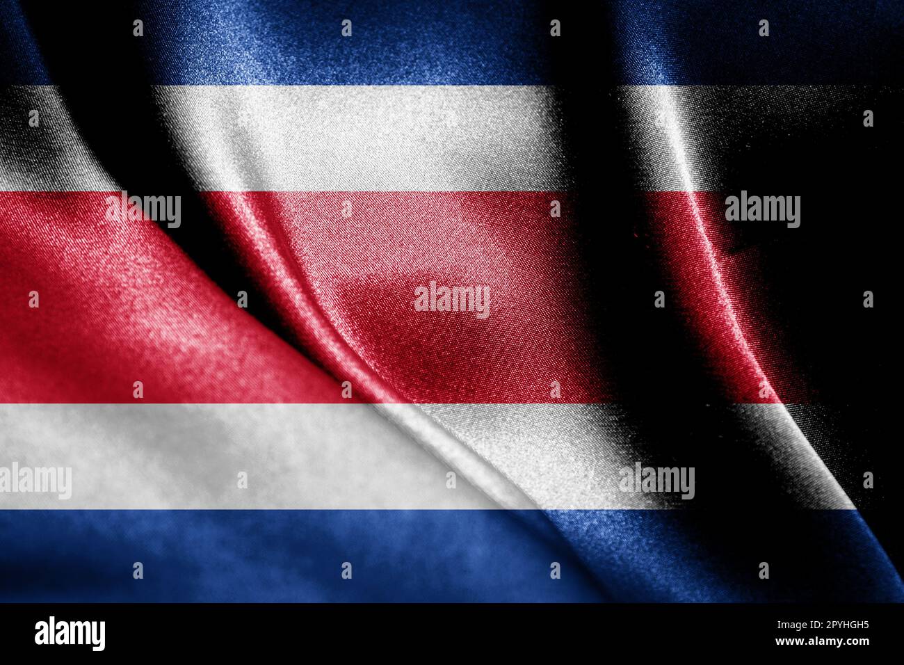 Abstract costa rica flag hi-res stock photography and images - Alamy