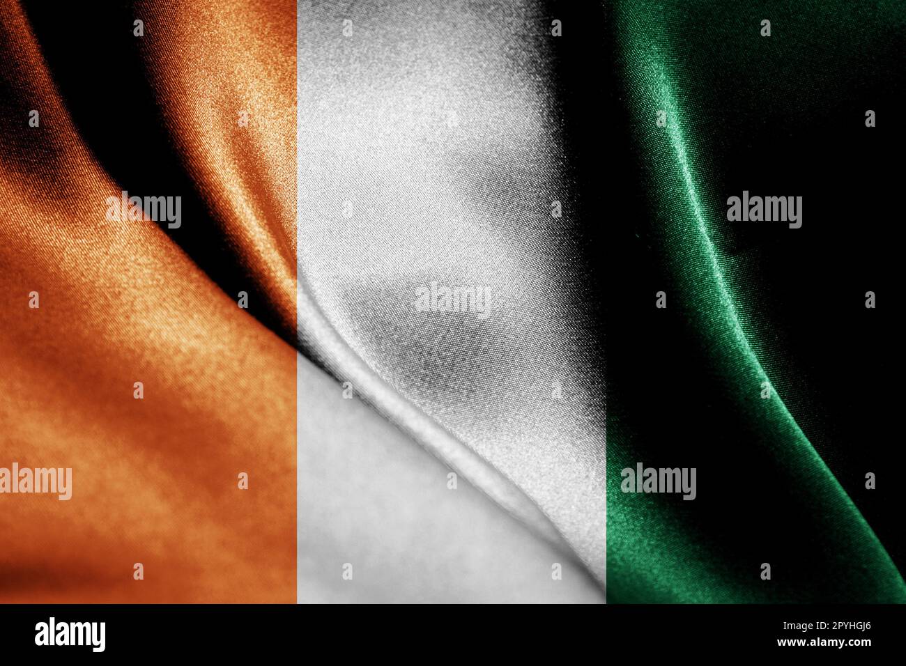 Abstract smooth silk background with the country flag Stock Photo - Alamy