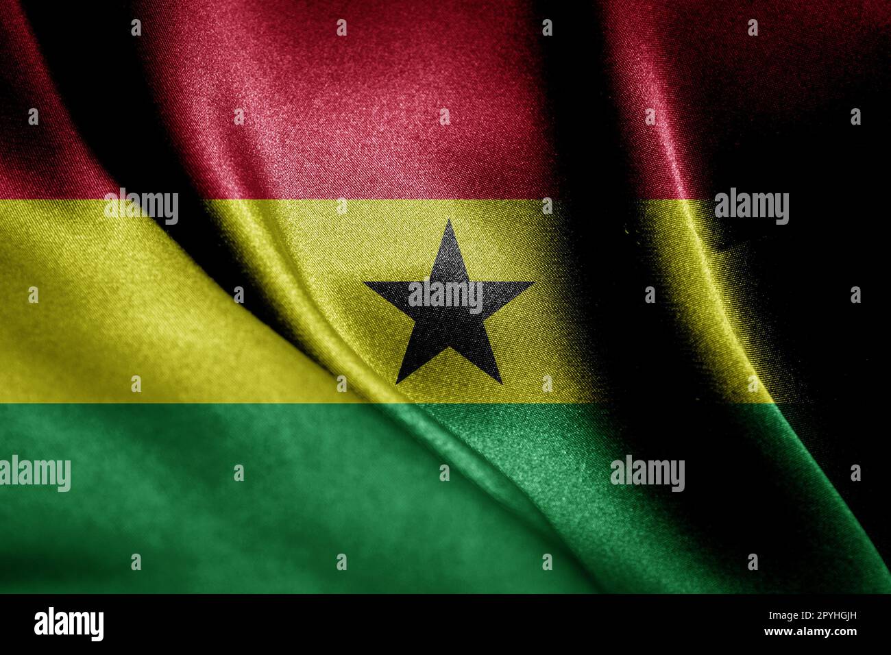 Abstract smooth silk background with the country flag Stock Photo - Alamy