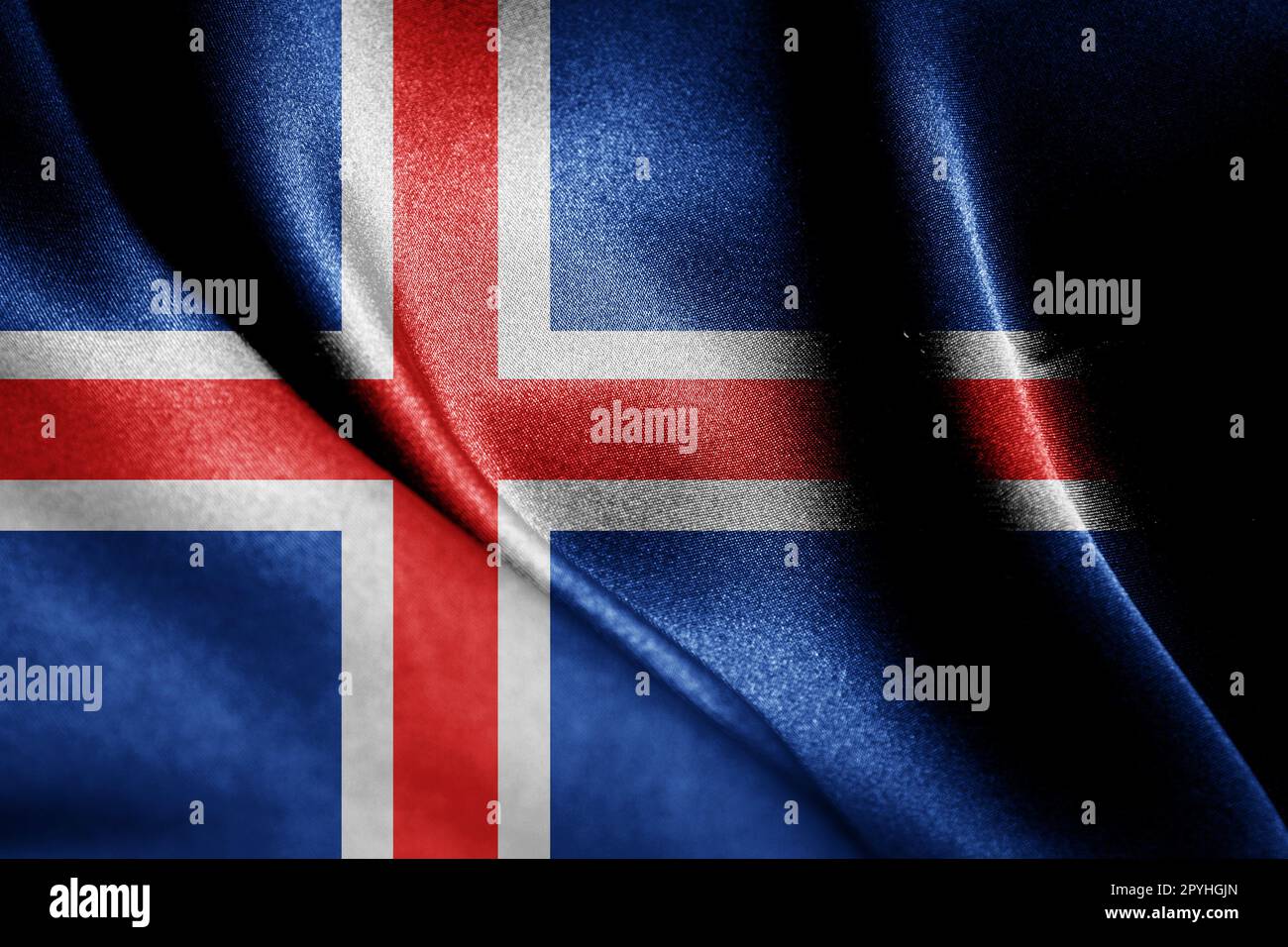 Abstract smooth silk background with the country flag Stock Photo - Alamy