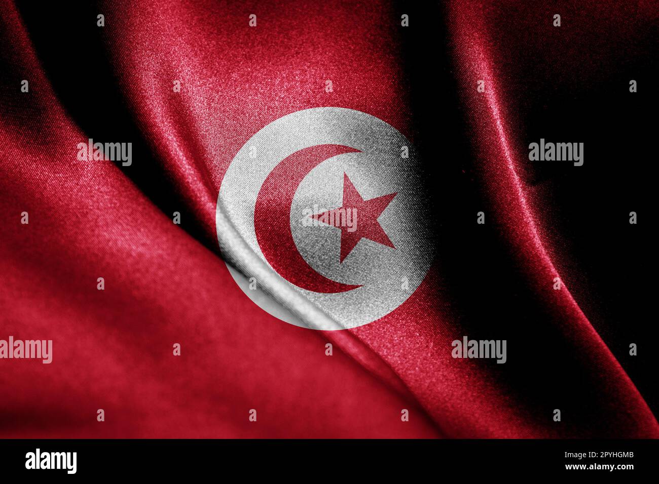 Tunisia country flag hi-res stock photography and images - Alamy