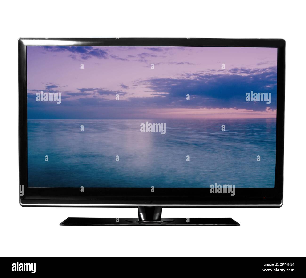 Tv monitor closeup with the picture Stock Photo - Alamy