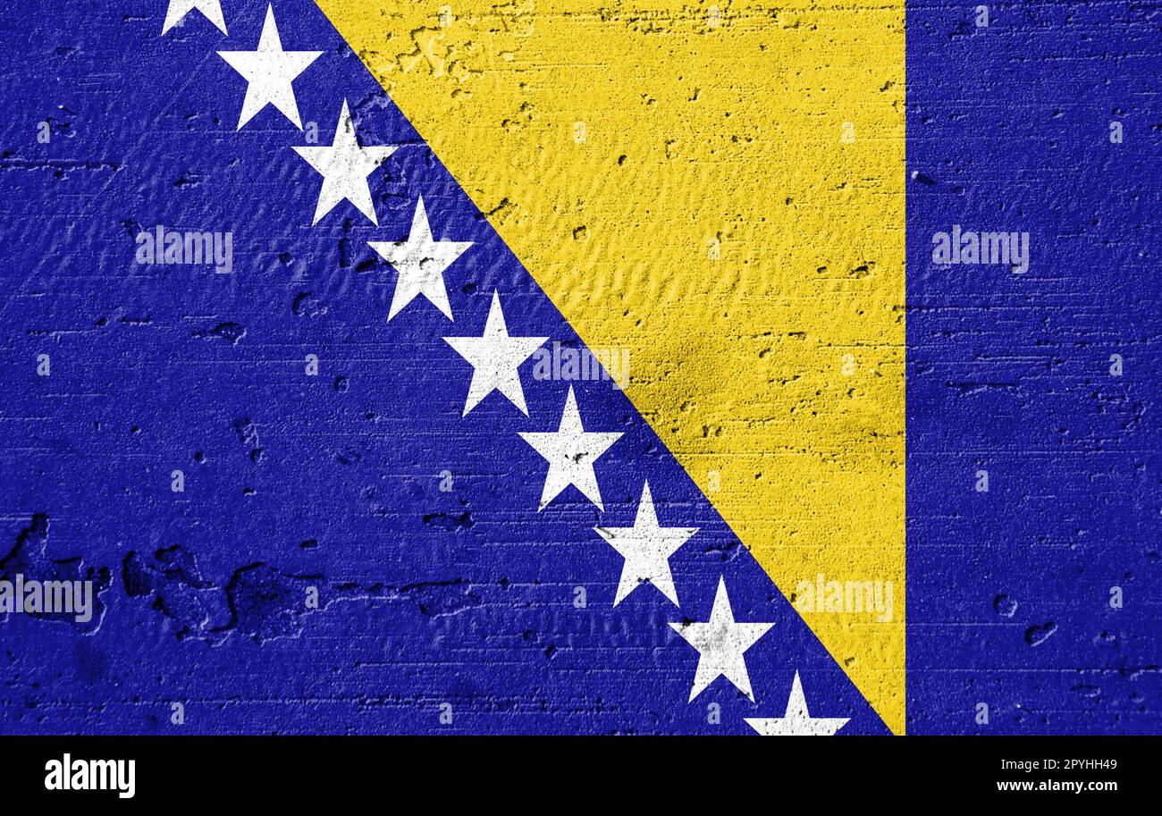 Country flag painted on the wall Stock Photo - Alamy