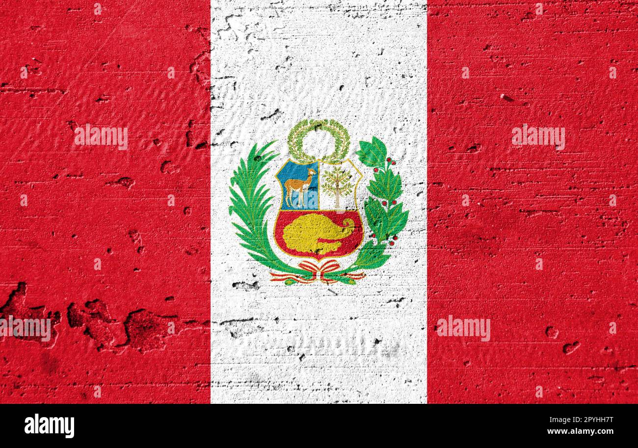 Flag peru national country symbol hi-res stock photography and images ...