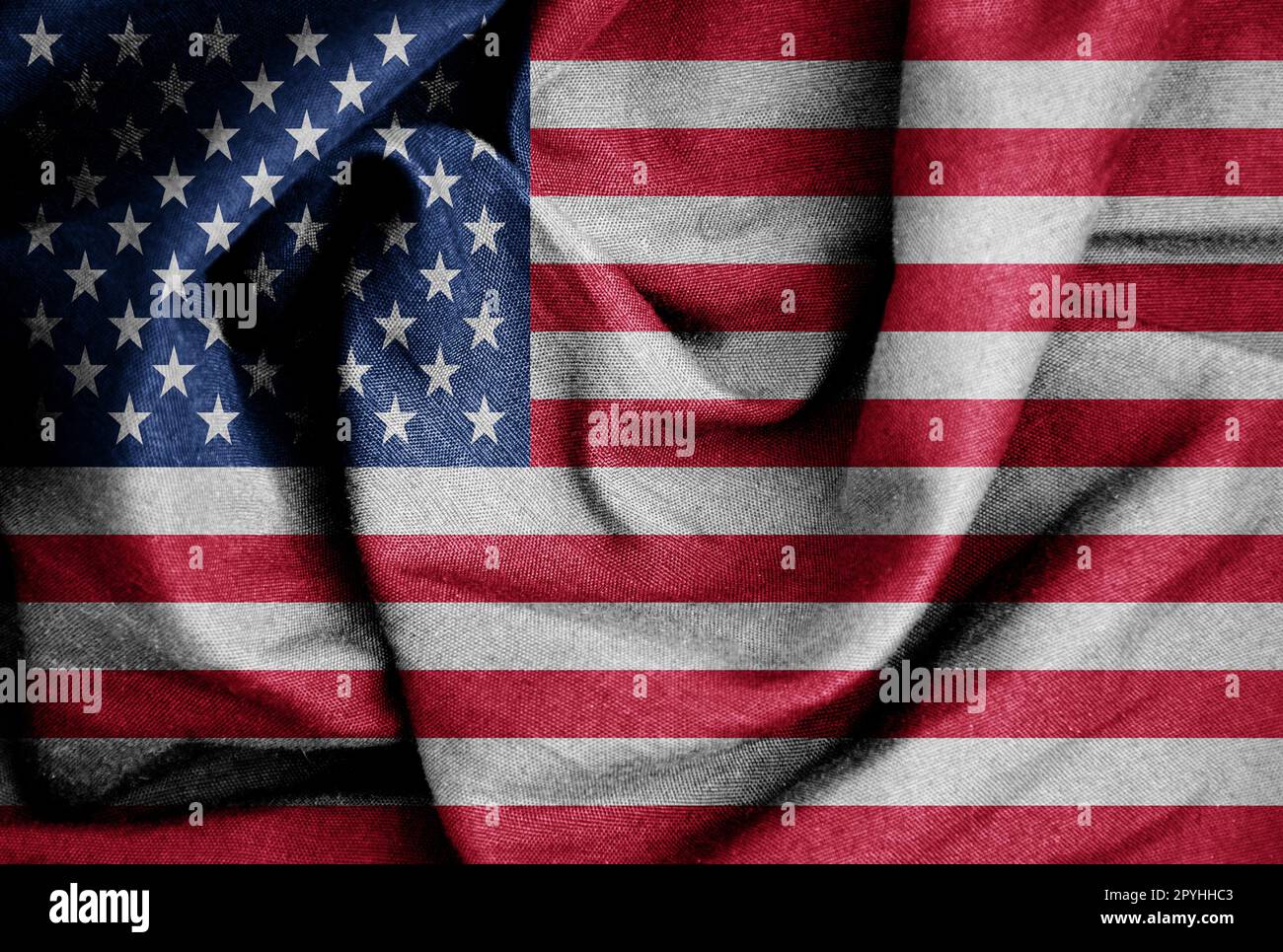 Flag texture on the silk background Stock Photo - Alamy