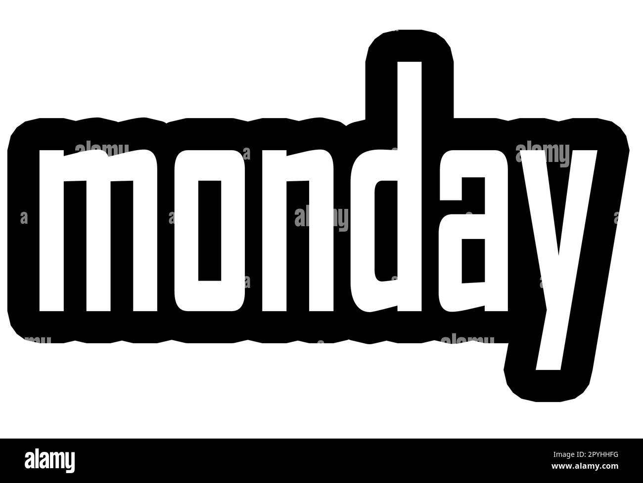 Cyber monday design vector Black and White Stock Photos & Images - Alamy