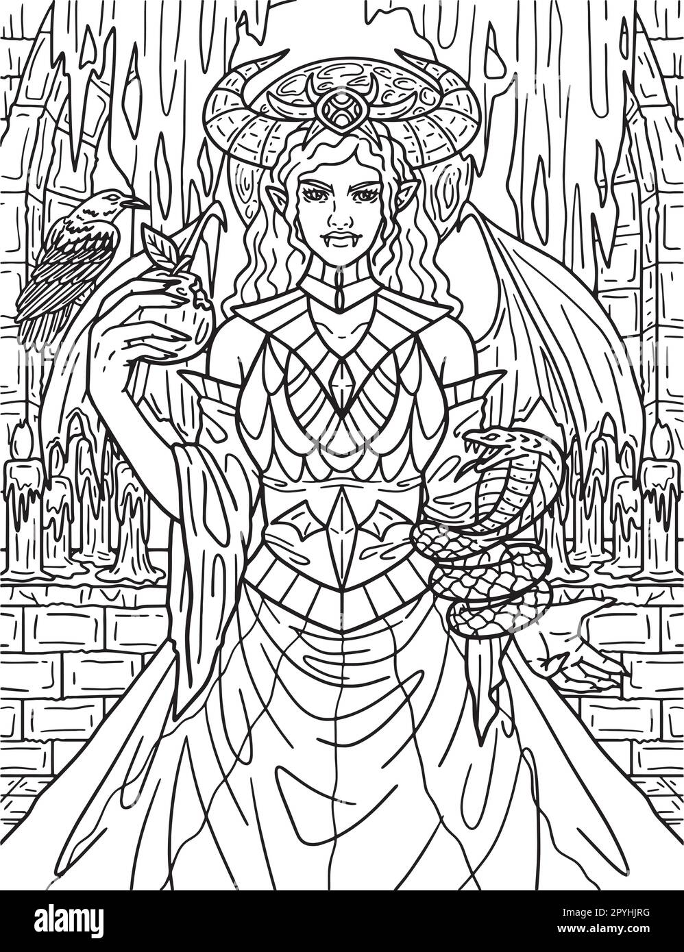 Succubus Black and White Stock Photos & Images - Alamy