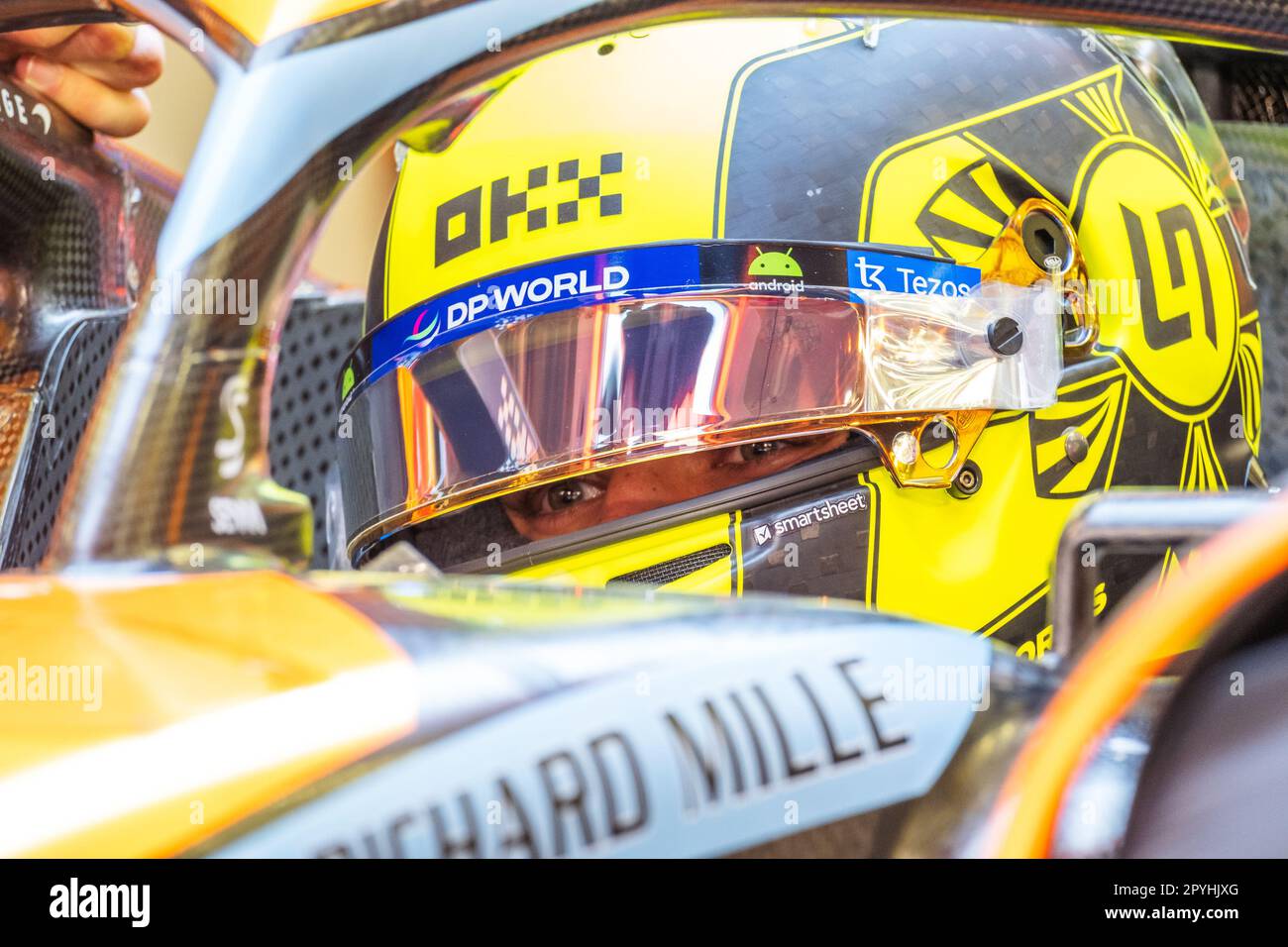 MANAMA, BAHRAIN, Sakhir circuit, 5. March 2023: # 4, Lando NORRIS, GBR ...