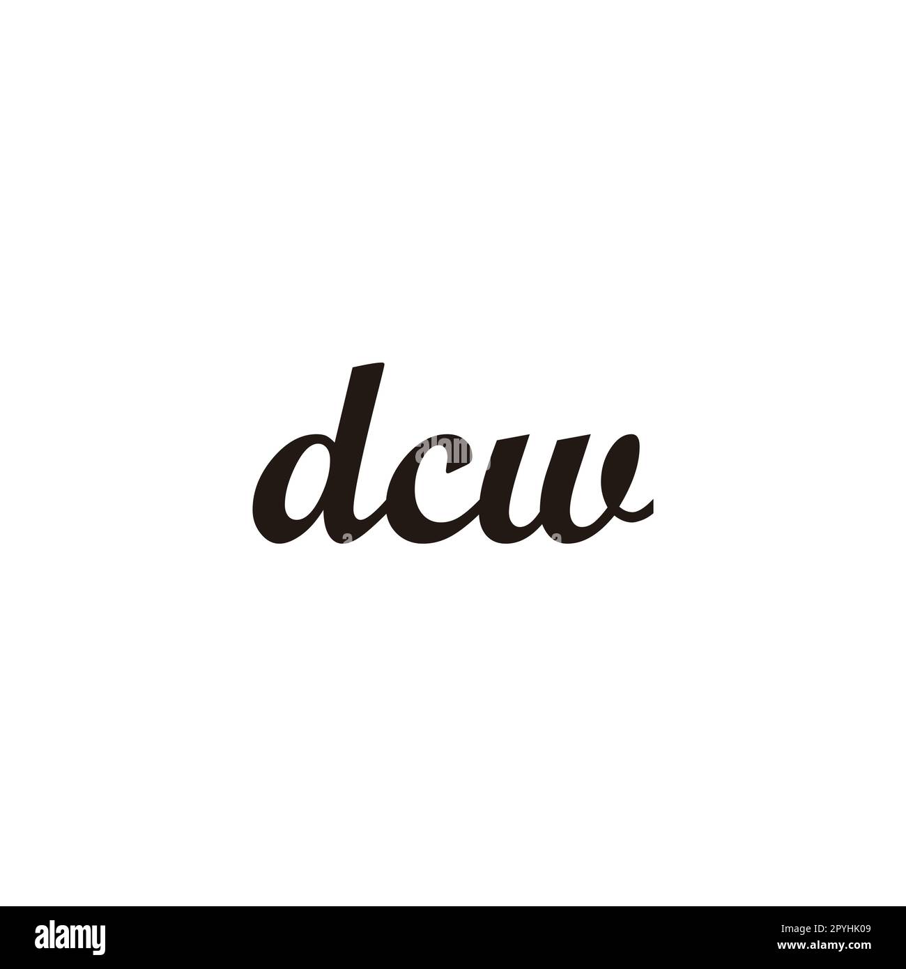 Dcw logo hi-res stock photography and images - Alamy