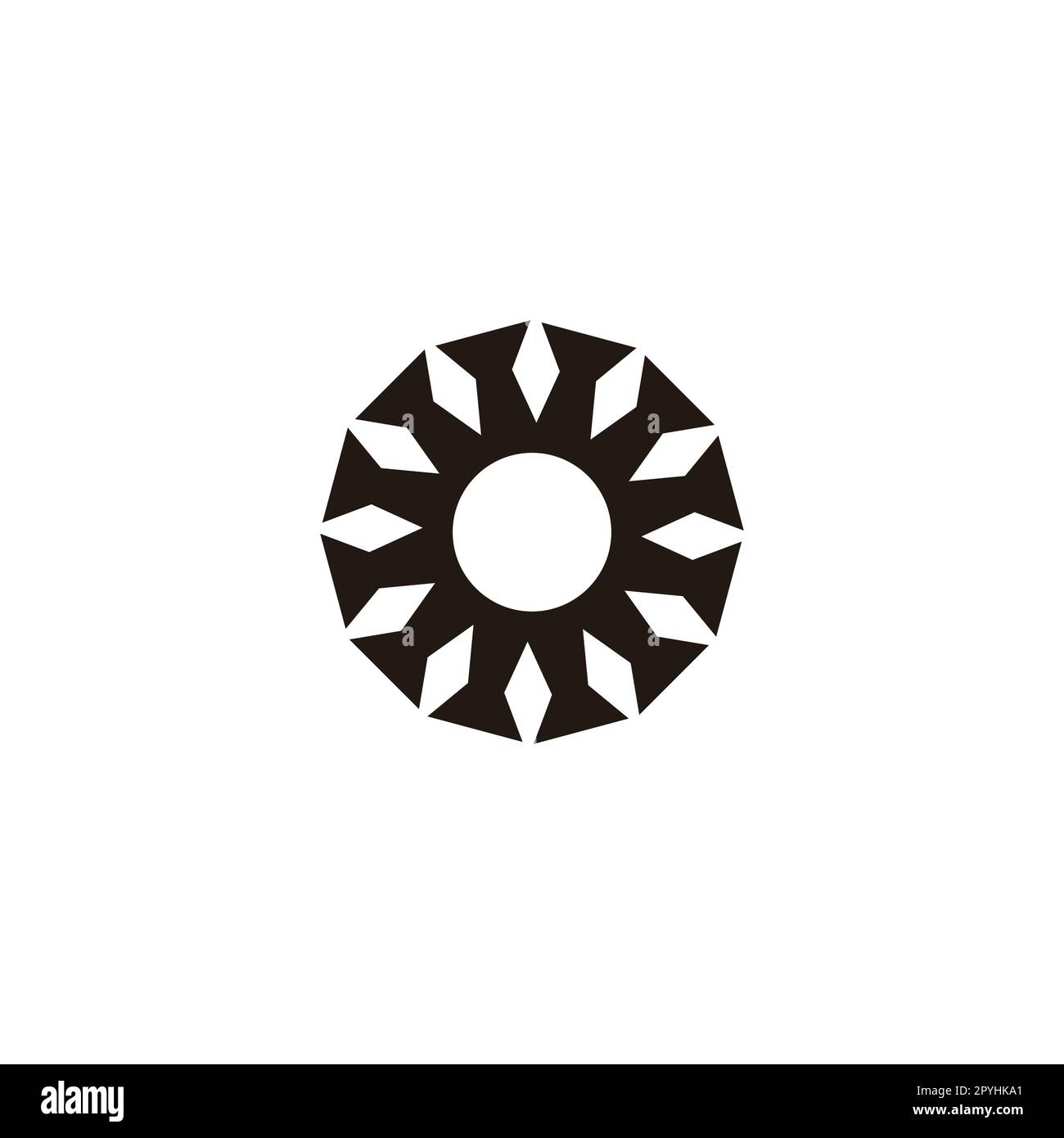 Letter O Sun Gems Geometric Symbol Simple Logo Vector Stock Vector Image And Art Alamy 