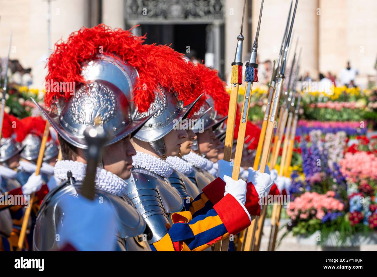 Vatican, Vatican. 09th Apr, 2023. Guard of Honor of the Pontifical ...