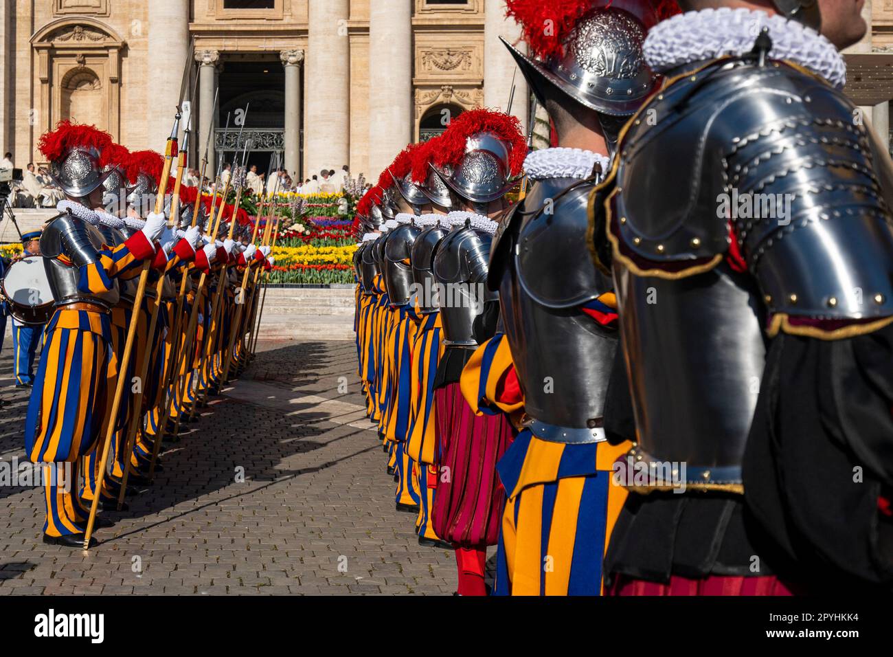 Vatican, Vatican. 09th Apr, 2023. Guard of Honor of the Pontifical ...