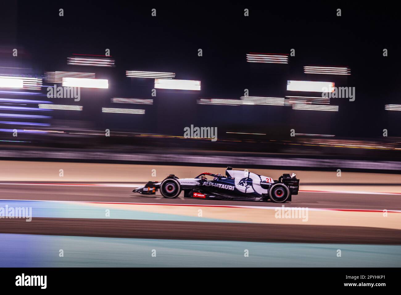 MANAMA, BAHRAIN, Sakhir circuit, 5. March 2023: #21, Nick de VRIES, NDL,, Scuderia Alpha Tauri ...