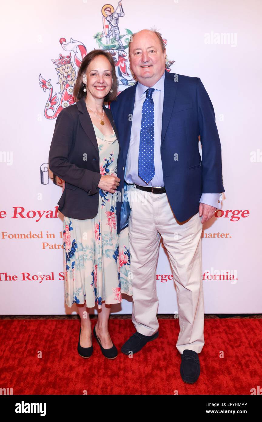 Los Angeles, California, USA. 23rd April, 2023. Lady Monson and Lord ...