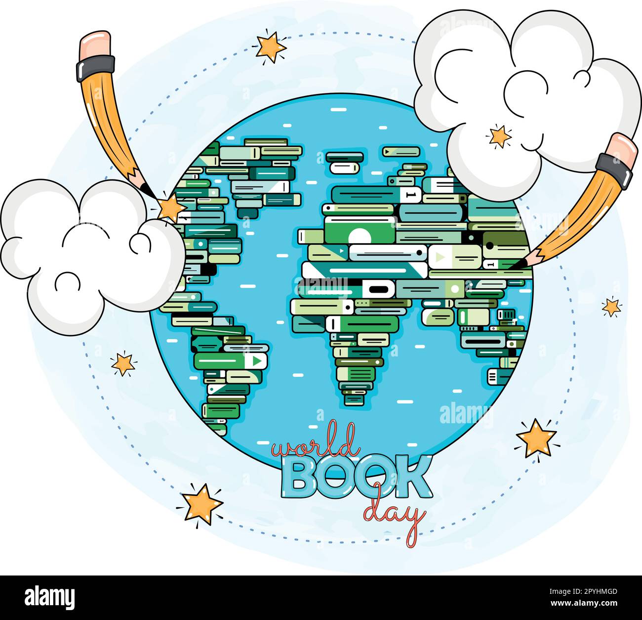 Wolrd book day Stock Vector Images - Alamy