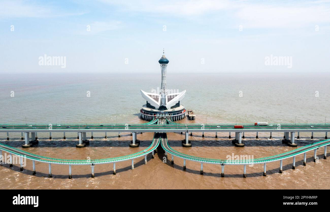 NINGBO, CHINA - APRIL 7, 2023 - Aerial photo taken on April 7, 2023 ...