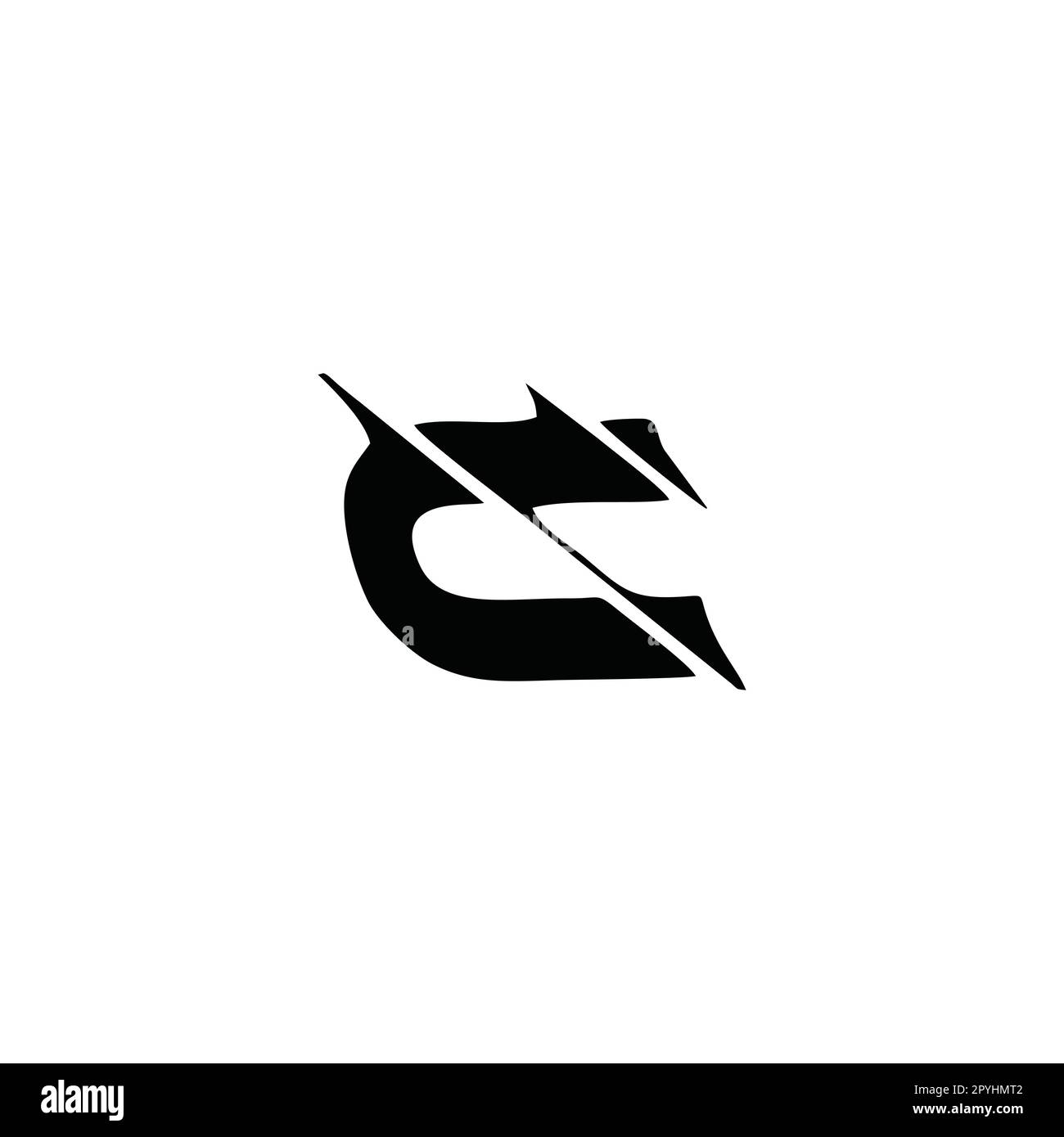 Letter c s o vector Black and White Stock Photos & Images - Alamy