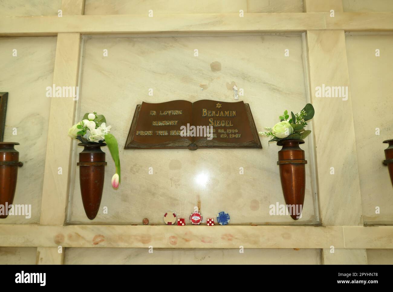 Los Angeles, California, USA 1st May 2023 Mobster Benjamin 'Bugsy ...