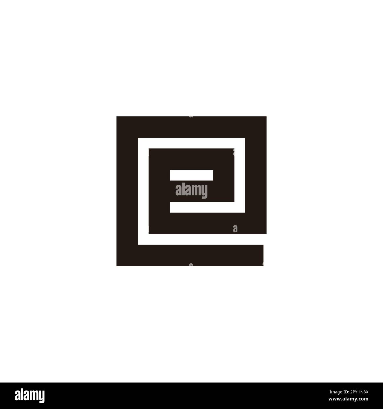 Spiral square hi-res stock photography and images - Alamy