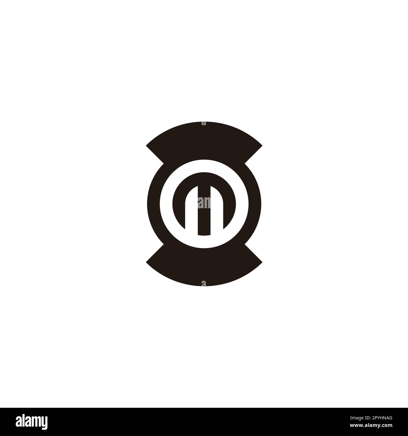 Letter m hourglass geometric symbol simple logo vector Stock Vector Image & Art - Alamy
