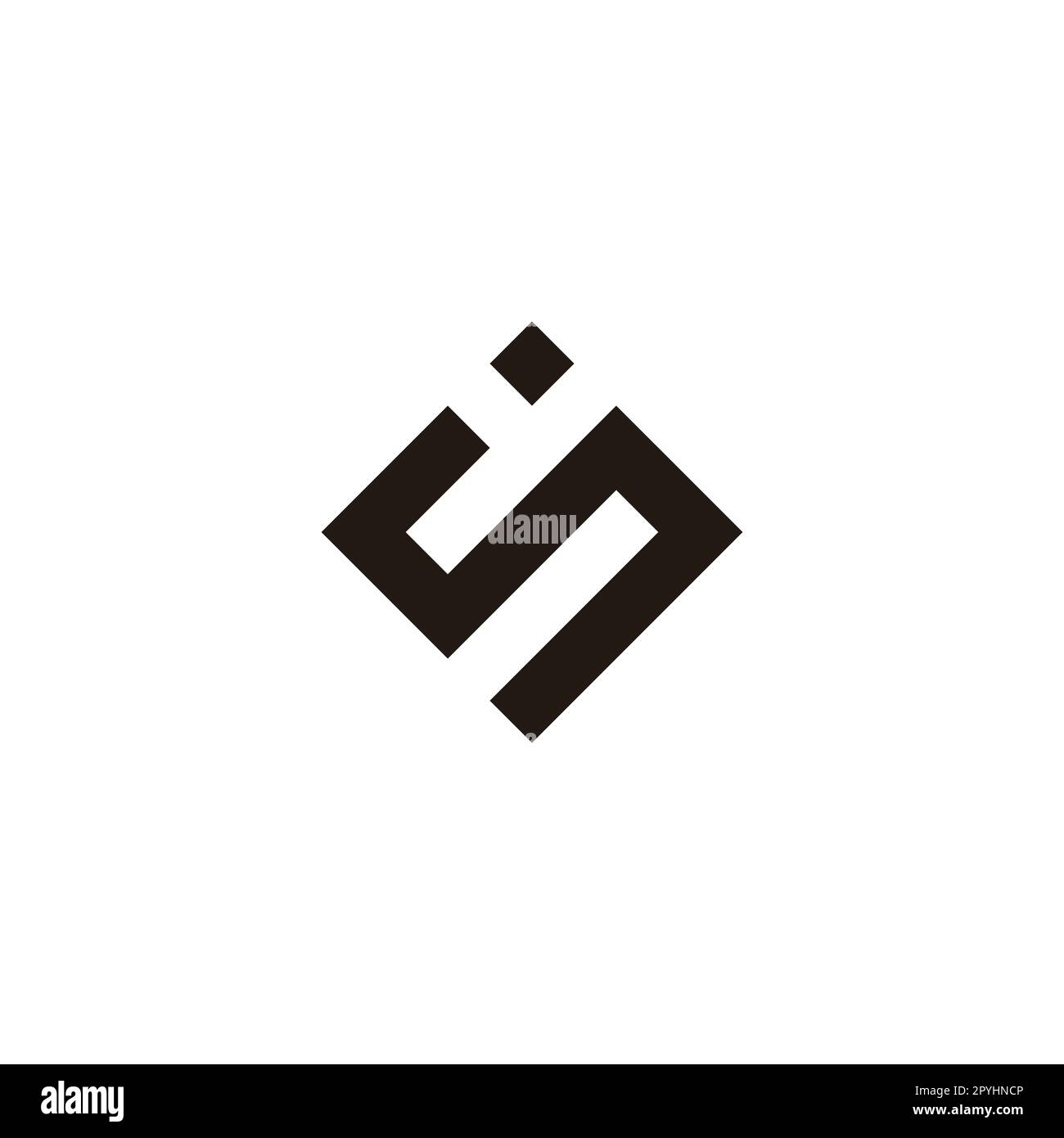 Letter S and y square geometric symbol simple logo vector Stock Vector ...