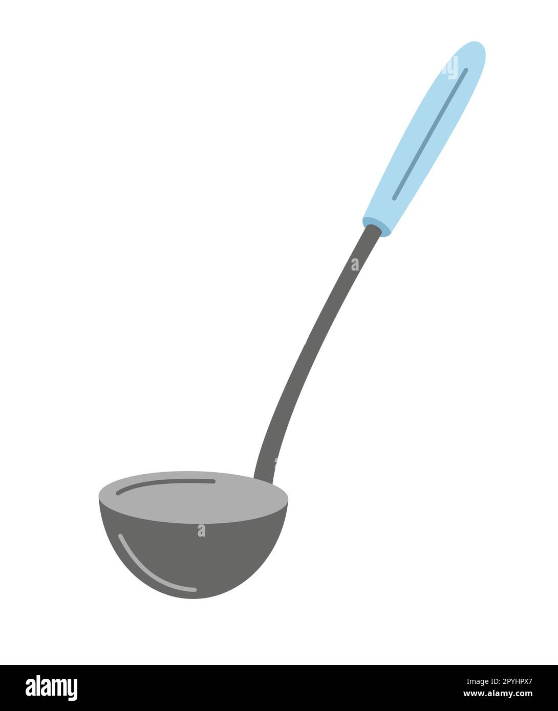 Ladle colored sticker Stock Vector Image & Art - Alamy