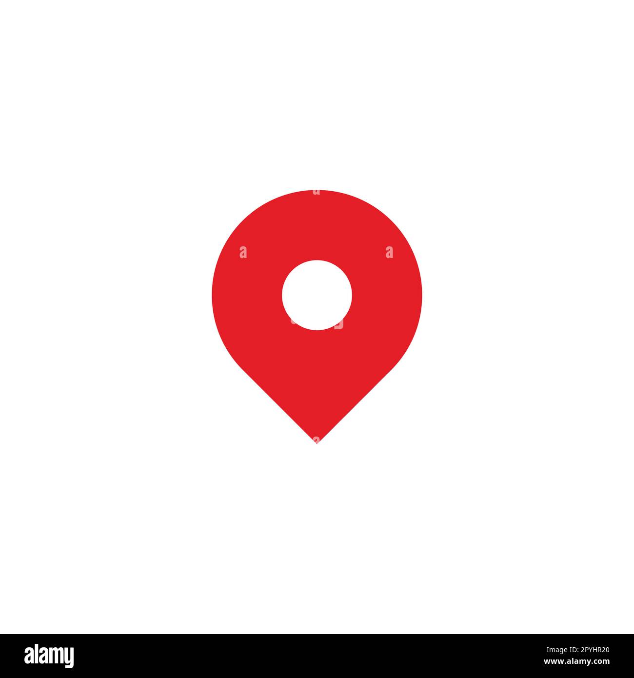 Location, simple, geometric symbol simple logo vector Stock Vector ...