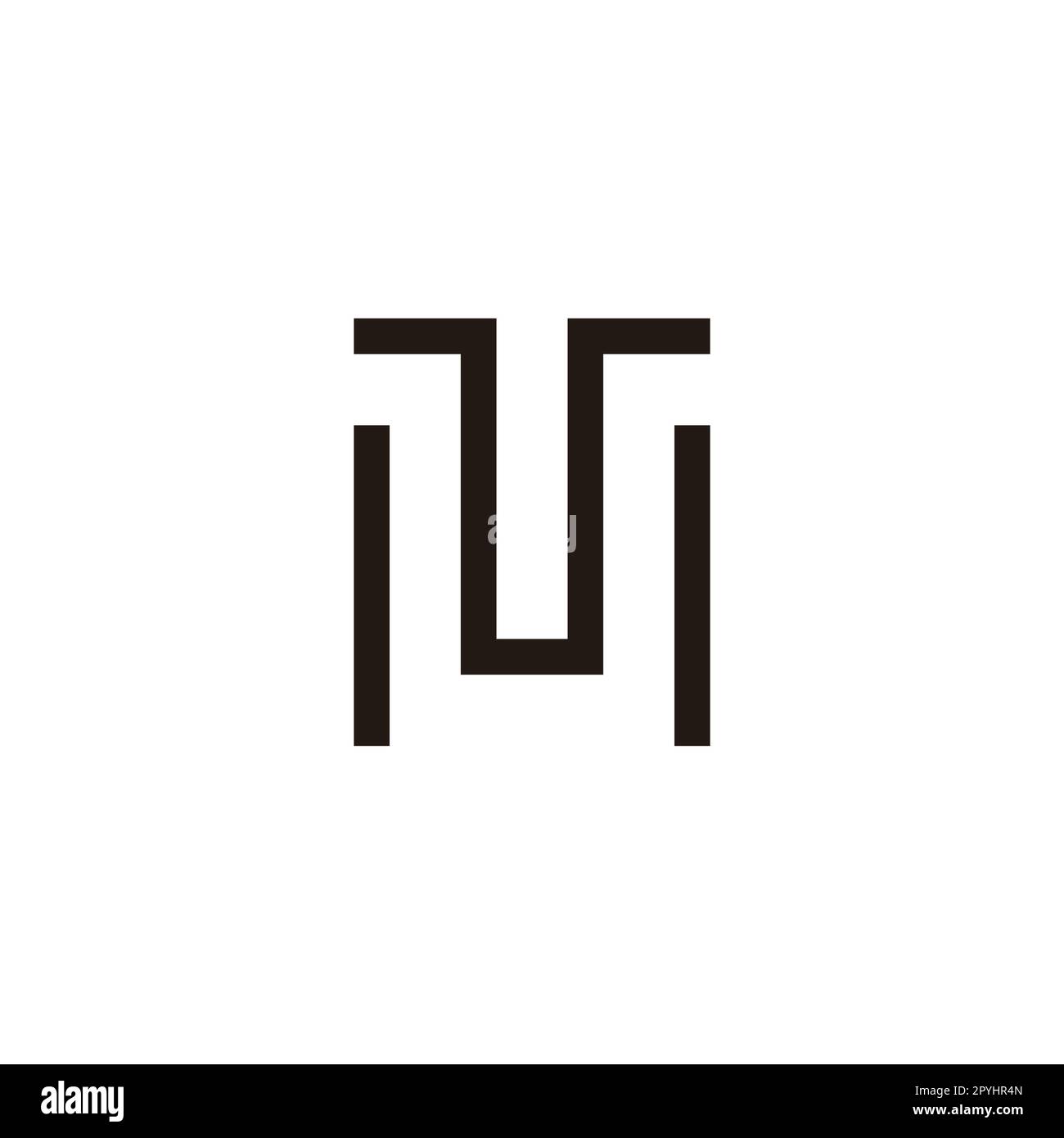 Letter U and M line, building geometric symbol simple logo vector Stock Vector Image & Art - Alamy