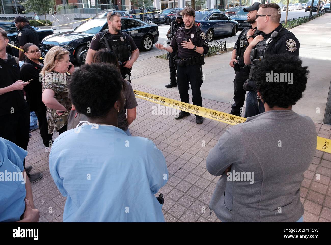 Atlanta, Georgia, USA. 3rd May, 2023. Just hours after an active ...