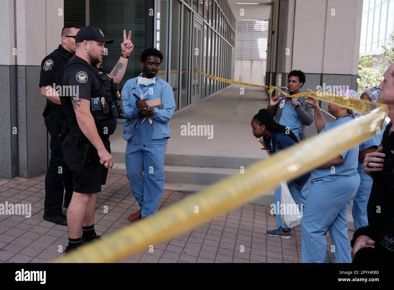 Atlanta, Georgia, USA. 3rd May, 2023. Just hours after an active ...