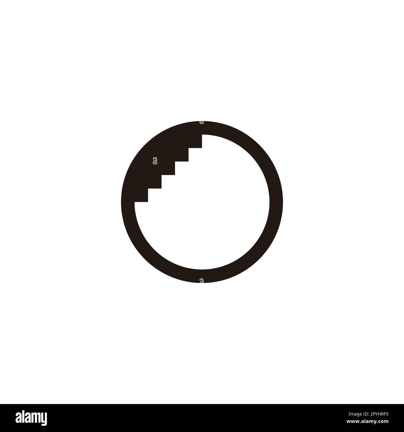 Abstract poster arch moon Cut Out Stock Images & Pictures - Alamy