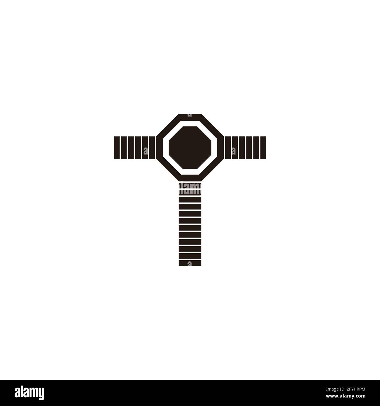 Letter T technology geometric symbol simple logo vector Stock Vector ...