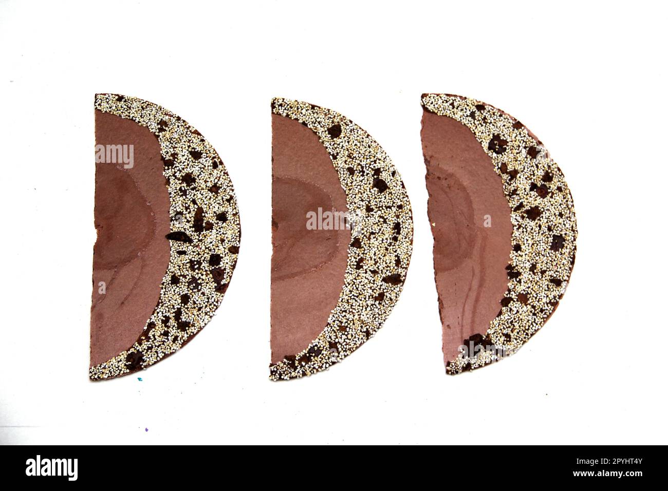 Typical Mexican sweet Pepitoria, wafers of colors and flavors such as ...