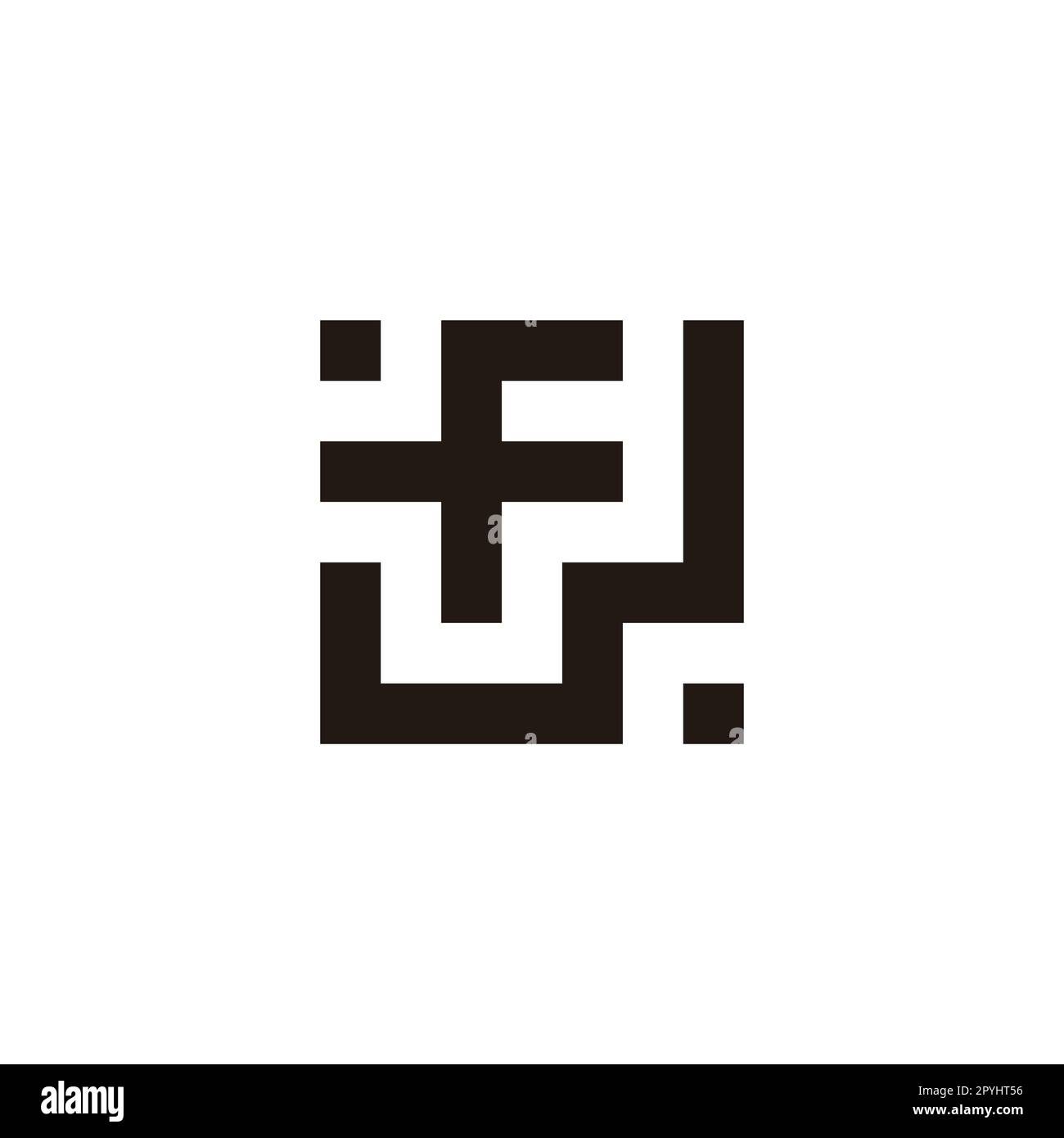 Letter f W square, dots geometric symbol simple logo vector Stock ... Letter f W square, dots geometric symbol simple logo vector Stock ...