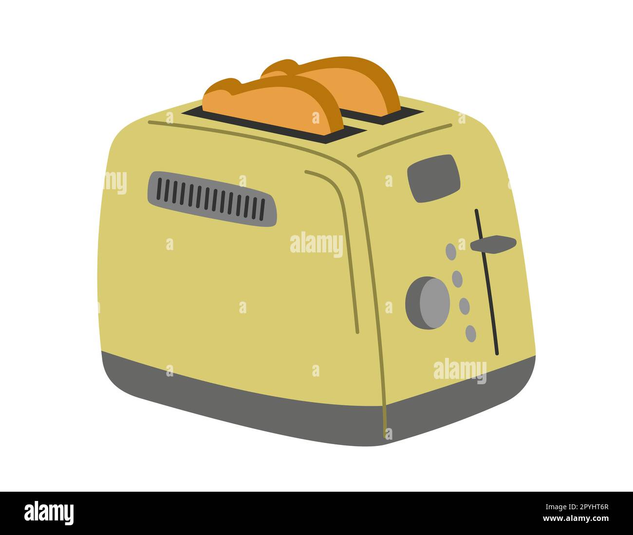 Simple sandwich white bread Stock Vector Images - Alamy